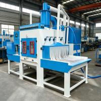 China Automatic Pass Through Conveyor Sand Blasting Machine PLC Control 220V 380V 440V for 2000x1500x1800mm Workpieces for sale