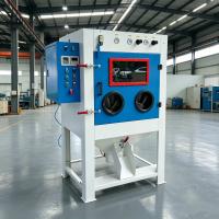 China Automatic Rotary Drum Sand Blasting Machine Capable of Handling Various Abrasive Materials to Meet Diverse Surface Treatment Needs for sale