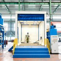 China Sand Blasting Room | Industrial Blast Booth for Steel Structure & Ship Descaling for sale