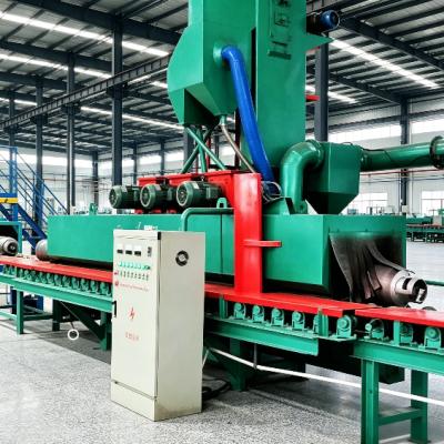 China Continuous Diabolo Roller Conveyor LPG Cylinder Shot Blasting Equipment for sale