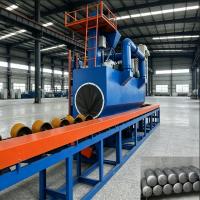 China Heavy Duty LPG Cylinder Shot Blasting Machine for Rust & Old Paint Removal for sale