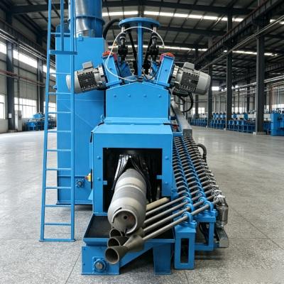 China Heavy Duty LPG Cylinder Shot Blasting Machine Capable of Handling Large Volumes of Cylinders with Minimal Maintenance for sale