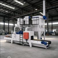China High Performance Stone Shot Blasting Machine with Dust Collector for Marble Granite Slab Treatment for sale