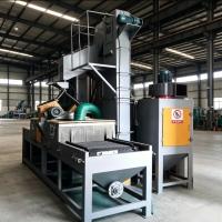 China High Performance Stone Shot Blasting Machine with Dust Collector for Marble Granite Slab Treatment for sale