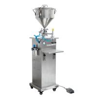 China Semi Automatic Syringe Filling Machine 1-50ml Liquid Cosmetics Filler for sale
