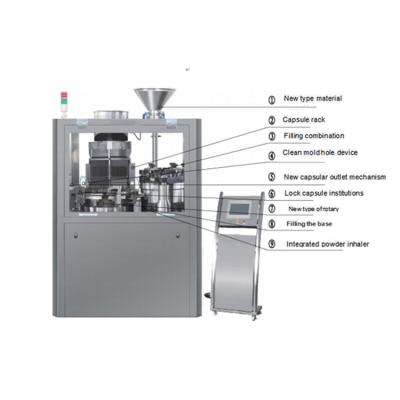 China Fully Automatic Capsule Filling Machine 228000 Capsules/Hour With 27 Holes for sale