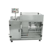 China Automatic Drum Type Bottle Washing Machine 20-80Bottles/min 220V for 10-200ml Round Shaped Bottles for sale