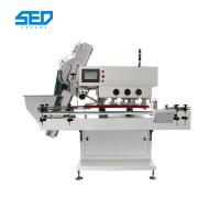 China SED-CG Automatic Bottle Capping Machine for Protein Powder Bottles 10-100 bottles/min 15-500ml Capacity for sale