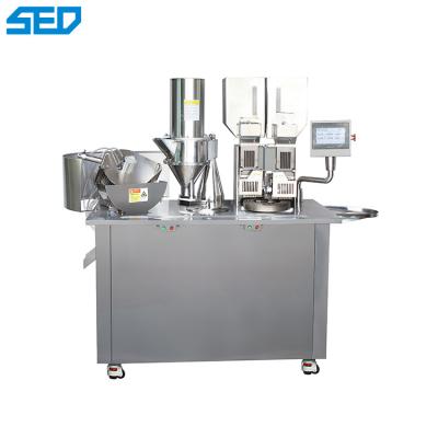 China Semi Automatic Capsule Filling Machine Stainless Steel 20000-40000 Capsules/H 220V for sale