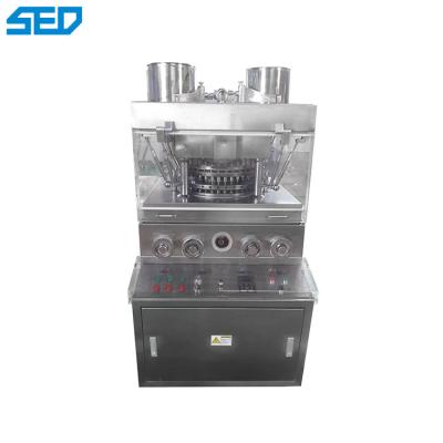 China Rotary Tablet Press Machine with 25mm Max Tablet Diameter 18mm Fill Depth and 80kN Pressure for Pharmaceutical Production for sale