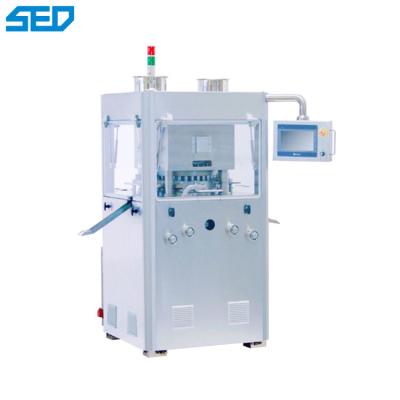 China Double Rotary Tablet Press Machine 17 Stations 120kN Max Pressure 15000 pcs/h PLC Touch Screen for sale