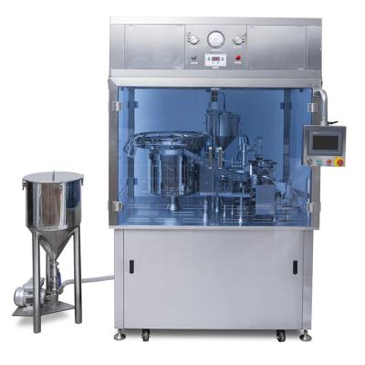 China Automatic Prefilled Plastic Syringe Filling and Capping Machine 2200-2600 p/h 380V for sale