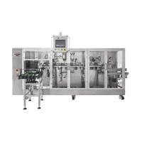 China Horizontal FFS Packaging Machine with Zipper 240mm Bag Width 40 PPM Automatic Packing for sale