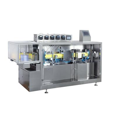 China Plastic Oral Liquid Bottle Forming and Sealing Machine - 100 Bottles/Min Capacity, 1-100ml Filling Volume for sale