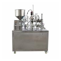 China Semi-Automatic Tube Filling and Sealing Machine | 5-250ml Capacity | 10-30pcs/min Production for sale