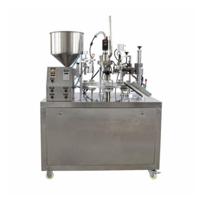 China Semi-Automatic Tube Filling and Sealing Machine | 5-250ml Capacity | 10-30pcs/min Production for sale