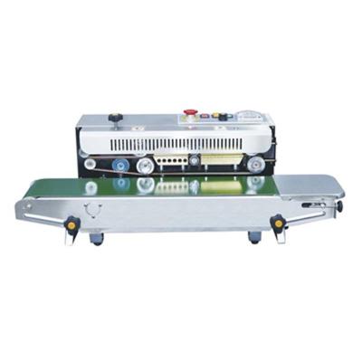 China Small Automatic Continuous Band Sealer 220V 500W 0-12m/min Sealing Speed for sale