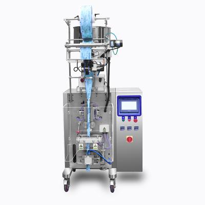 China Vertical Liquid Packaging Machine Back Sealing Sauce Packer 100ml 220V for sale
