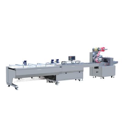 China Horizontal Automatic Flow Pack Machine 300 Bags Per Minute 220V Pillow Type Packing for sale