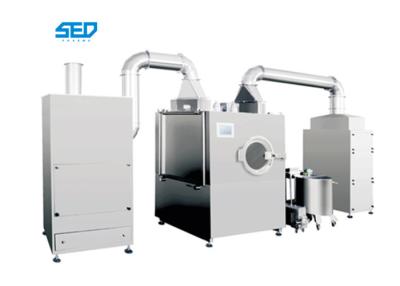 China SED-150GB Automatic Tablet Film Coating Machine 150kg Capacity 1200mm Drum for Pharmaceutical Production for sale