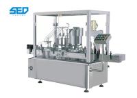 China Automatic Oral Liquid Filling Machine 5-20ml 4 Nozzles 220V for Pharma Industry for sale