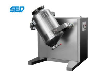 China SED-200SH Three Dimensional Dry Powder Mixer Machine 200L Capacity 2.2kW Motor Stainless Steel for sale