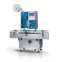 China Stainless Steel Pharma Desiccant Stuffing Machine 220V 60-180 Bottles/min for sale