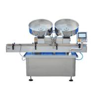 China Automatic Frequency Double Head Vibration Tablet Counting Machine 20-60 Bottles Min 380V for sale