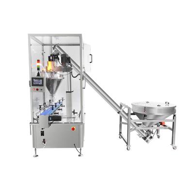 China Stainless Steel Pharmaceutical Powder Filling And Capping Machine for sale