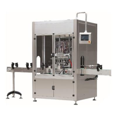 China 4-Head Fully Automatic Liquid Filling Machine 100-500ml 600-900 Bottles per Hour for sale