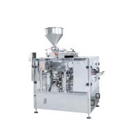 China Automatic Sachet Packaging Machine 20-50 Bags/Min for Liquids Powders Premade Bag Sealer for sale