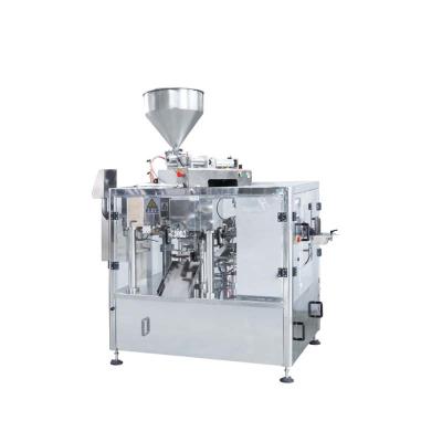 China Automatic Sachet Packaging Machine 20-50 Bags/Min for Liquids Powders Premade Bag Sealer for sale