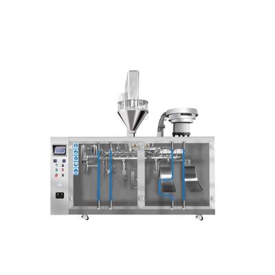 China Automatic Sachet Packaging Machine 380V 50Hz 1500ml Flat Bottom Pouch Fill Seal for sale