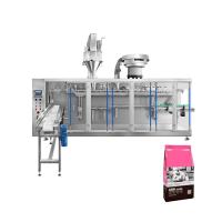 China Automatic Sachet Packaging Machine 60bag/min 380V Premade Flat Bottom Pouch Fill Seal for sale