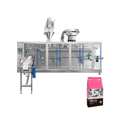 China Automatic Sachet Packaging Machine 60bag/min 380V Premade Flat Bottom Pouch Fill Seal for sale