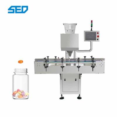 China 12 Channel Stainless Steel Capsule Counting Machine 10-50 Bottles/Min for sale