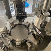 China Automatic Capsule Filling Machine 200 Capsules per Minute Touch Screen PLC Control for Powder Pellet Filling CE Certified for sale