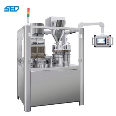China High Speed PLC Controlled Automatic Capsule Filling Machine SED-7500J - 408,000 Capsules/Hour Capacity with 99.5% Filling Rate for sale