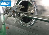China SED-250GB Automatic Film Coating Machine with 4 Spray Guns - 250kg Batch Capacity, 4000 m³/h Air Flow for sale