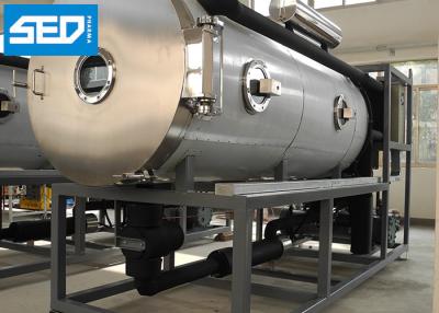 China Stainless Steel 304 Freeze Drying Unit with 50kg Batch Capacity and 5.4m² Shelf Area for sale