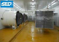 China 250kg Batch Freeze Dry Machine 380V 50Hz with 280m² Shelf Area and SUS304 Chamber for Food Processing for sale