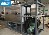 China SED-2FDG Stainless Steel 316L Vacuum Freeze Dry Machine with 40kg Ice Capacity and 2.2m² Shelf Area for Pharmaceutical Vials for sale