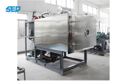 China SED-10FDG 55KW 8600kg CGMP Vacuum Freeze Drying Machine for Pharmaceutical Vials with Sterile Isolation Design for sale