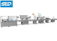 China High Speed Automatic Electronic Capsule Bottling Production Line 30-80 bottles/min CE Certified 2200×1400×1680mm for sale