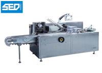 China Automatic Cookies Cartoning Machine 30-100 boxes/min with 3100mm×1100mm×1550mm Dimensions for Chocolate Chip Cookies Packaging for sale