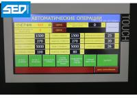 China Round Bottle Automatic Labeling Machine with PLC Control 10-130 PCS/min Speed 2000×1300×1500mm Dimensions for sale
