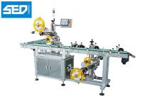 China SED-PST Automatic Carton Box Double Side Labeling Machine 10-130 pcs/min Capacity 2300x1350x1500mm for sale