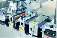 China PVC Aluminum Foil Blister Packaging Machine with Peristaltic Pump Feeding - 35,000-230,000 pcs/h Capacity, 6-50 cuts/min for sale