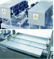 China PVC Aluminum Foil Blister Packaging Machine with Peristaltic Pump Feeding - 35,000-230,000 pcs/h Capacity, 6-50 cuts/min for sale