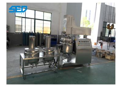China SED-100RZ Vacuum Emulsifying Mixer 130L Capacity with 4kW Motor for Pharmaceutical and Cosmetic Production for sale